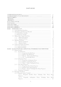 Pengaruh Konflik Peran Dan Ambiguitas Peran Terhadap Stres Kerja Pegawai Pada Ppsdm Aparatur ...